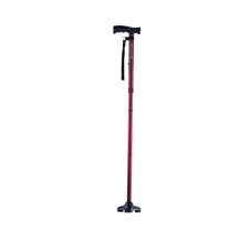 HurryCane Freedom Edition Folding Cane with T Handle, Red – Hurrycane | USA