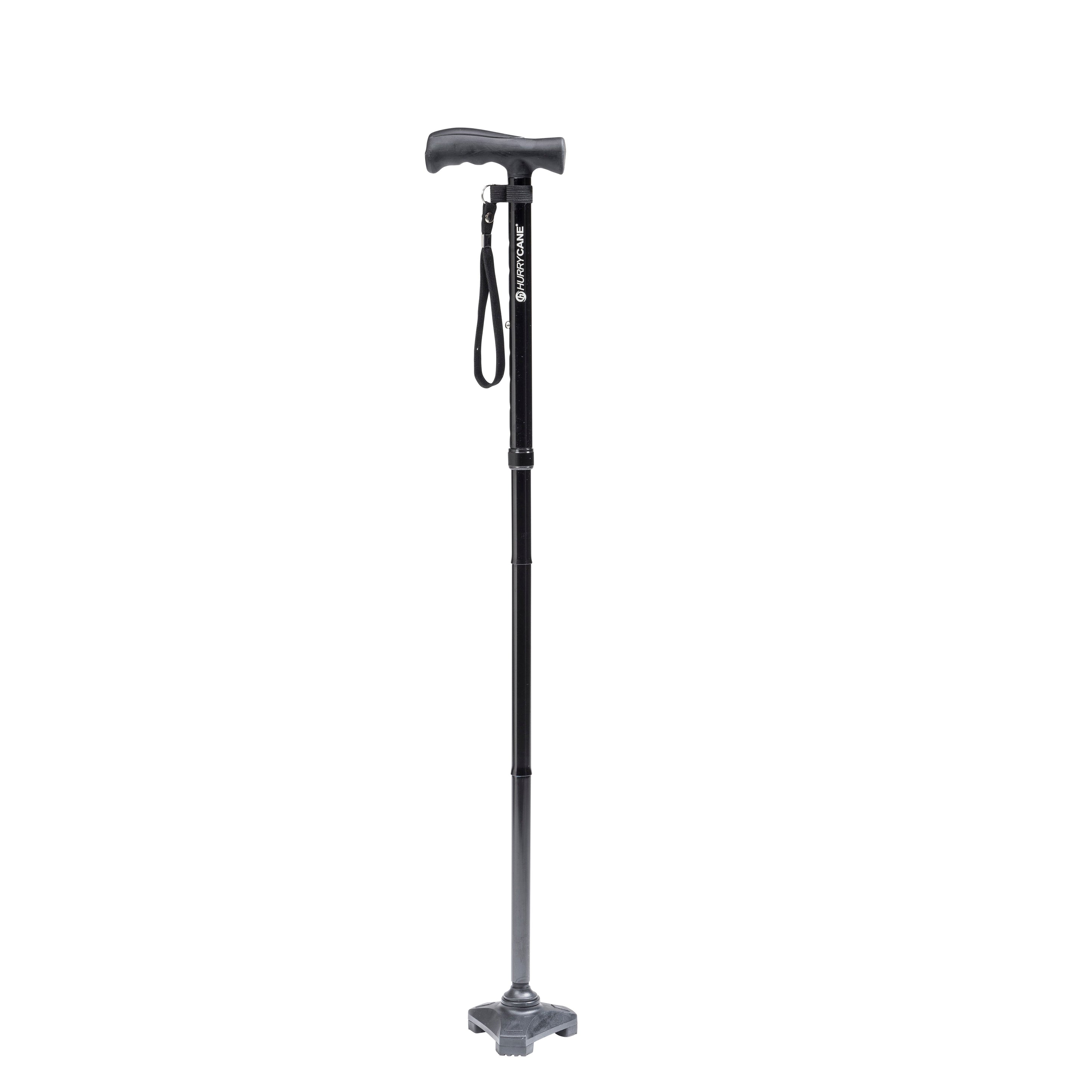 HurryCane Freedom Edition Folding Cane with T Handle, Red – Hurrycane USA